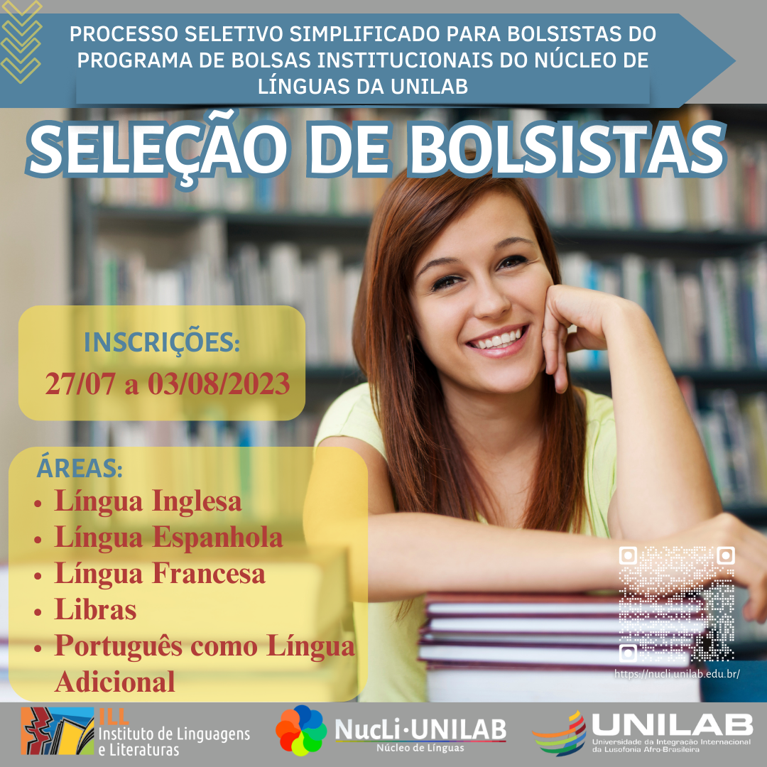 PROCESSO SELETIVO SIMPLIFICADO PARA BOLSISTAS DO PROGRAMA DE BOLSAS INSTITUCIONAIS DO NÚCLEO DE ...